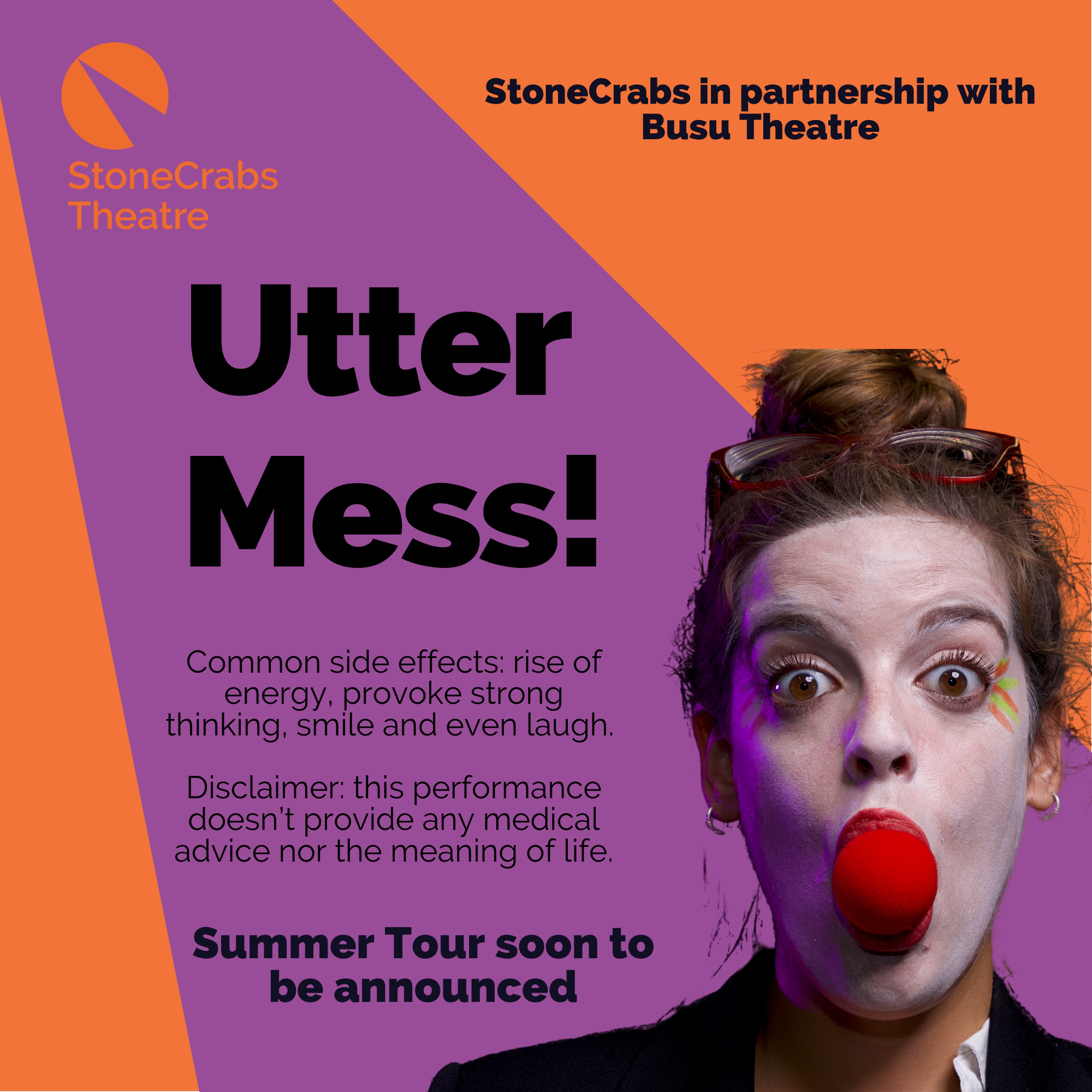 Utter Mess! Summer tour dates soon to be announced | StoneCrabs Theatre